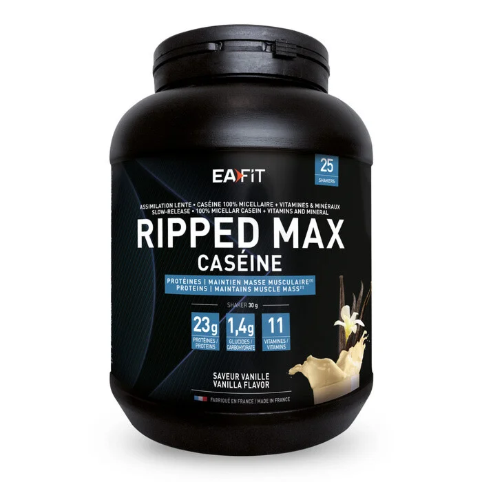 Ripped Max Caseine chocolat 750g - kamahsante