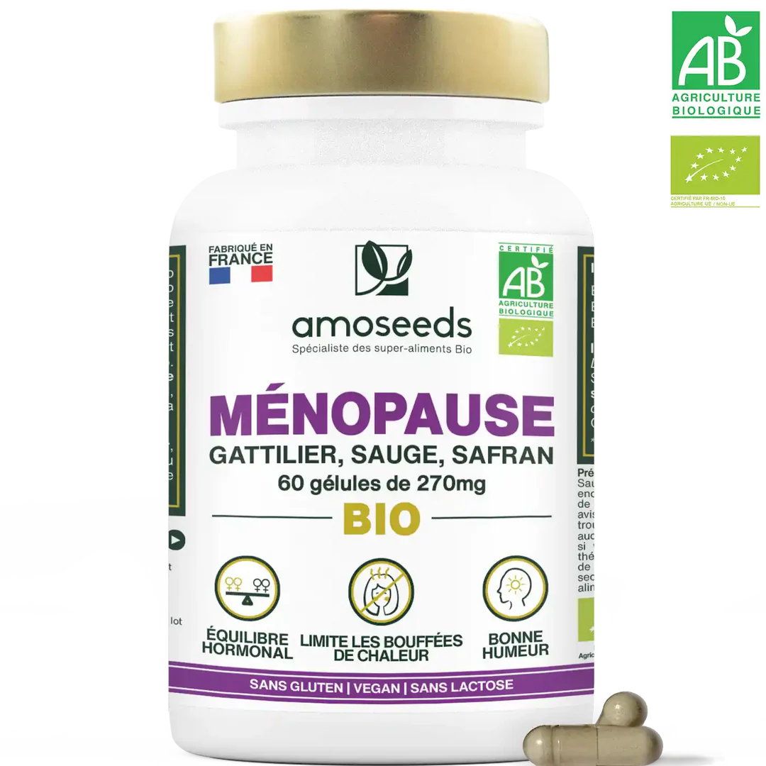 Complexe Ménopause Bio | 60 gélules - kamahsante