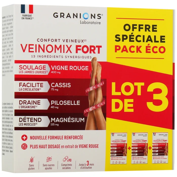 Granions Veinomix Fort - kamahsante