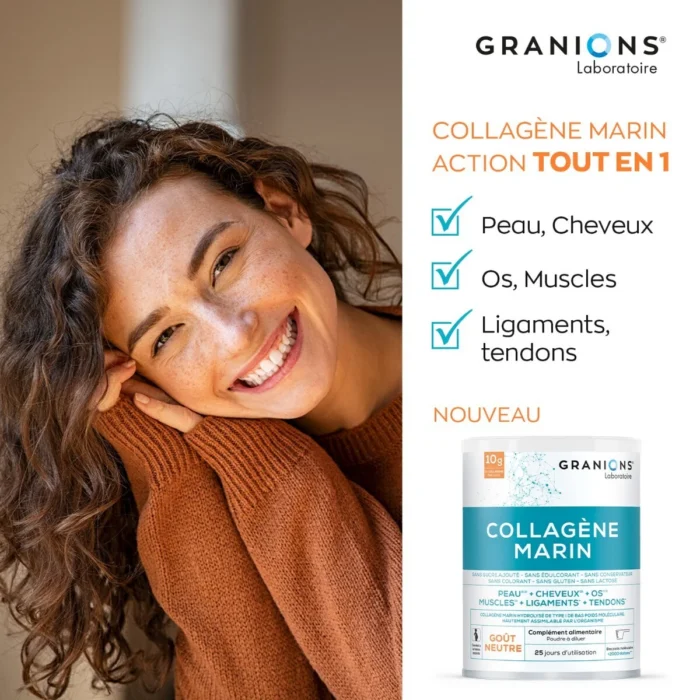 Collagène Marin type 1 - Goût Neutre - kamahsante